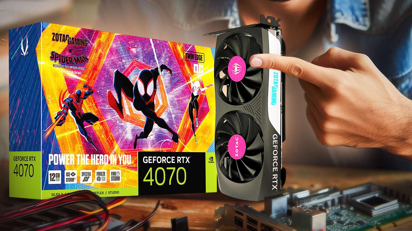 آنباکسینگ کارت گرافیک و اسمبل سیستم سفارشی RTX 4070 Spiderman - VGMAG